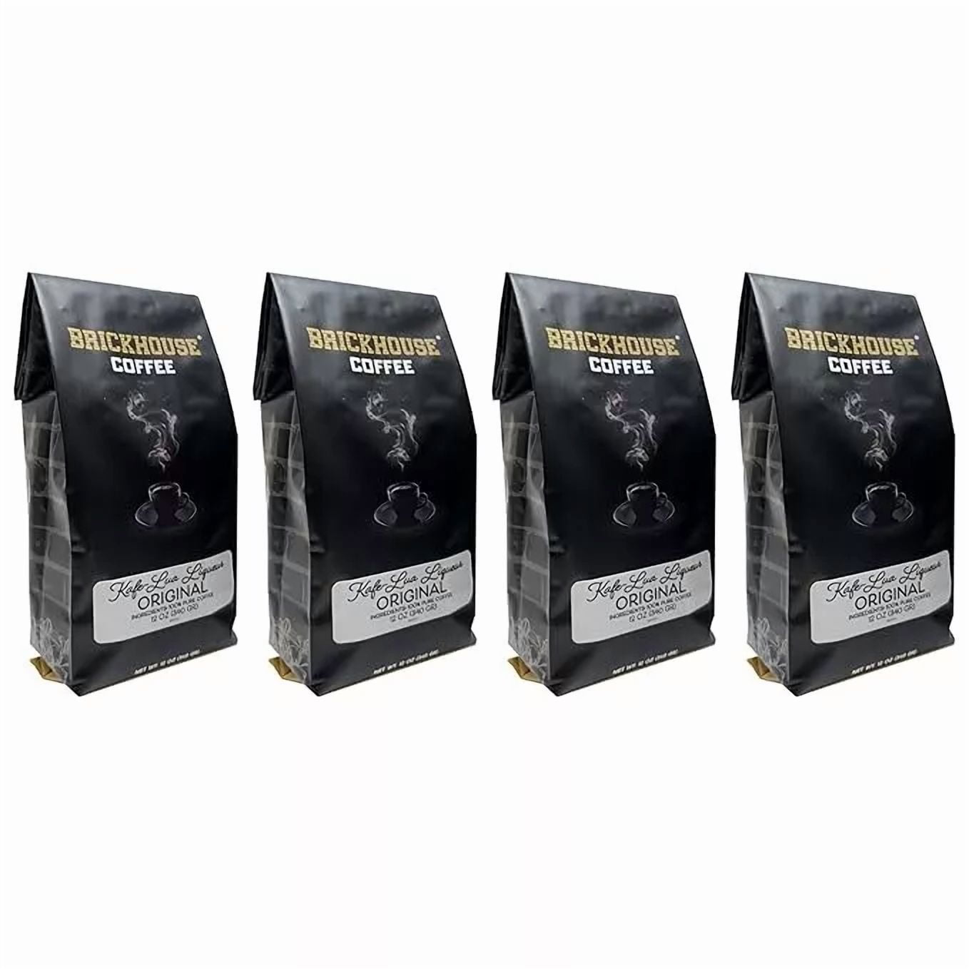 Kafe-Lua Liqueur Flavored Coffee, 4 x 12oz Bags for Breakroom - Walmart ...