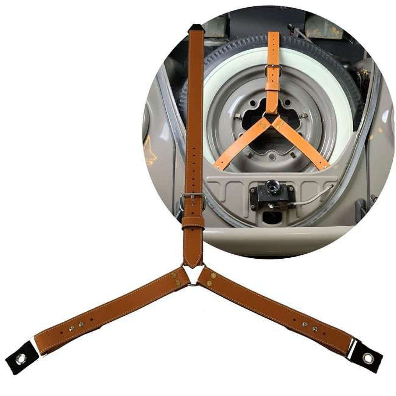KaferLab 788744 3-Point Spare Tire Rally Strap for Volkswagen up to ...