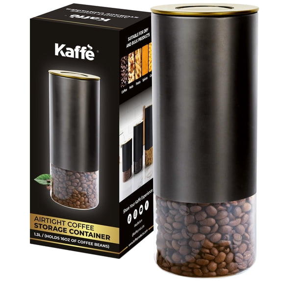 Kaffe Coffee Canister, Perfect Coffee Container Airtight, Smart Coffee ...