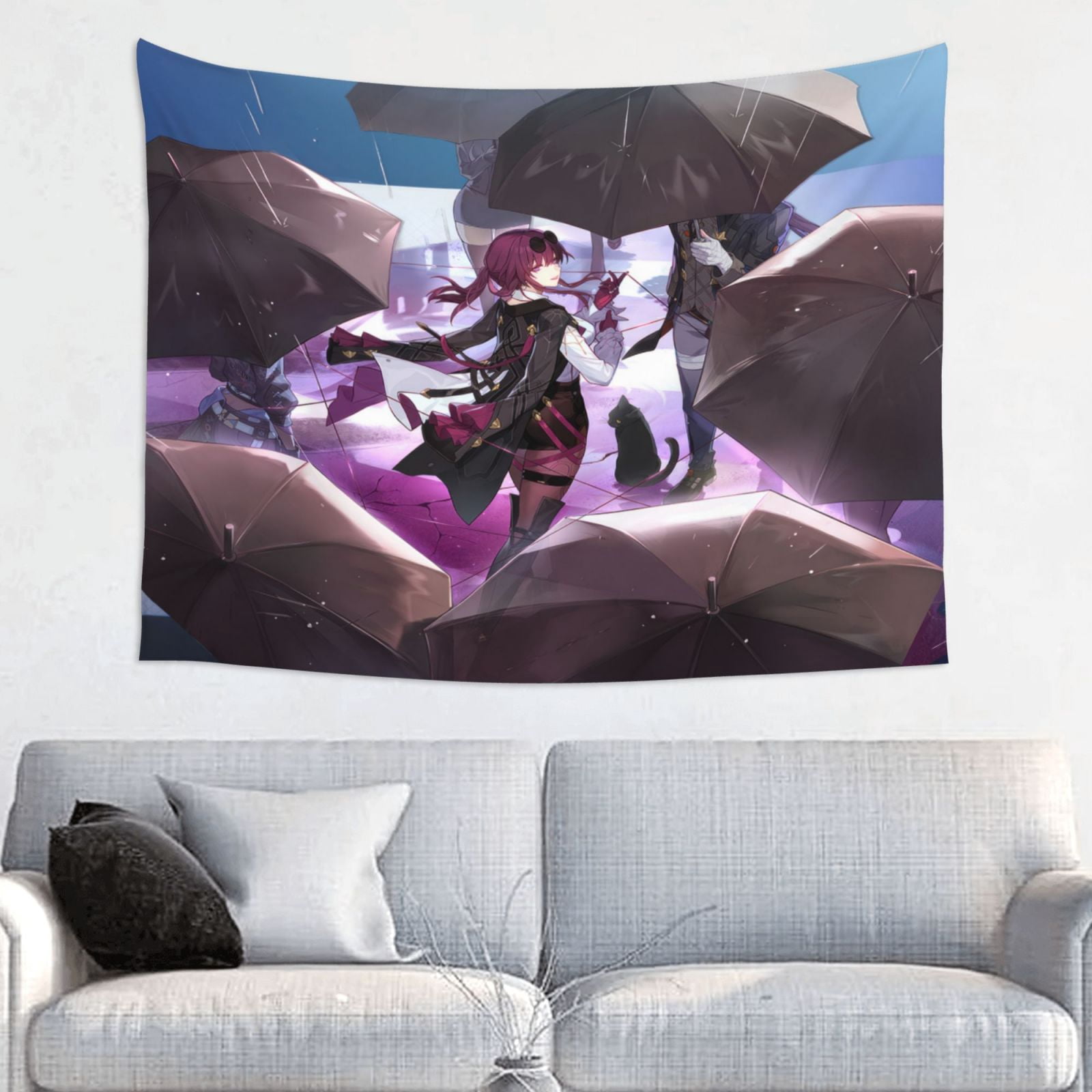 Kafka Honkai Star Rail Tapestry Anime Poster Large Background Wall Art ...