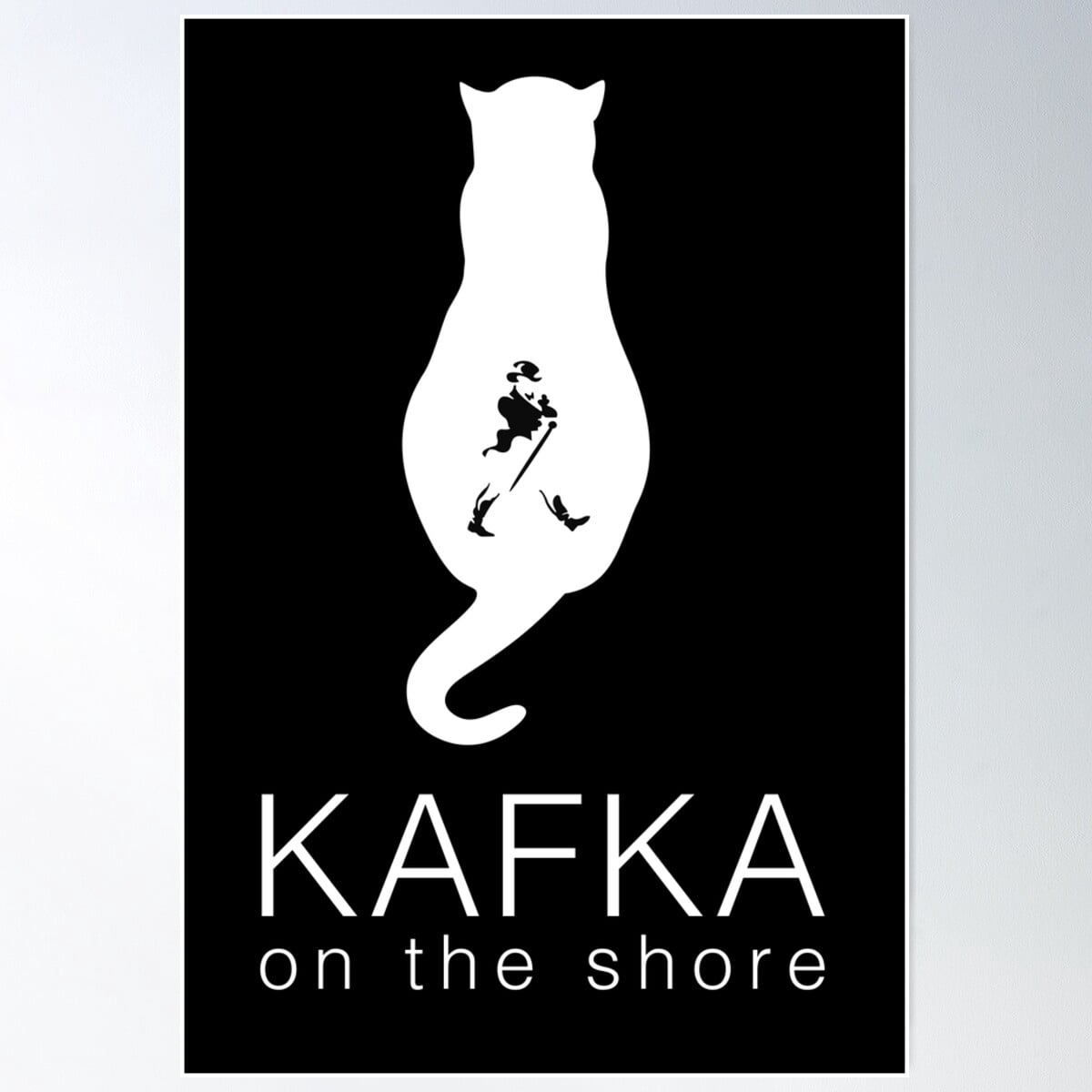 Kafka On The Shore Poster Wall Art, Modern Wall Decor For Living Room ...