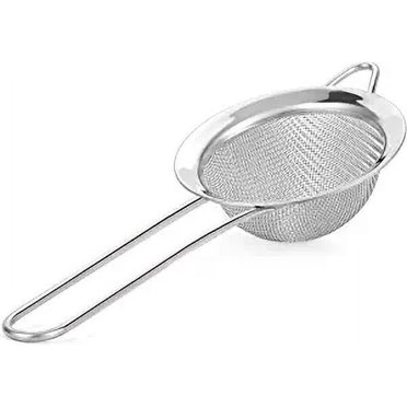 Kafoor Stainless Steel Handheld Fine Mesh Strainer - 3.3 inch Conical ...