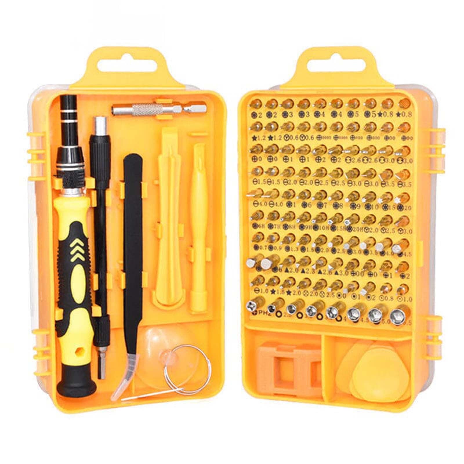 Kafsov 115-in-1 Precision Screwdriver Set, Multi-functional Repair Tool Kit for Cell Phones ...