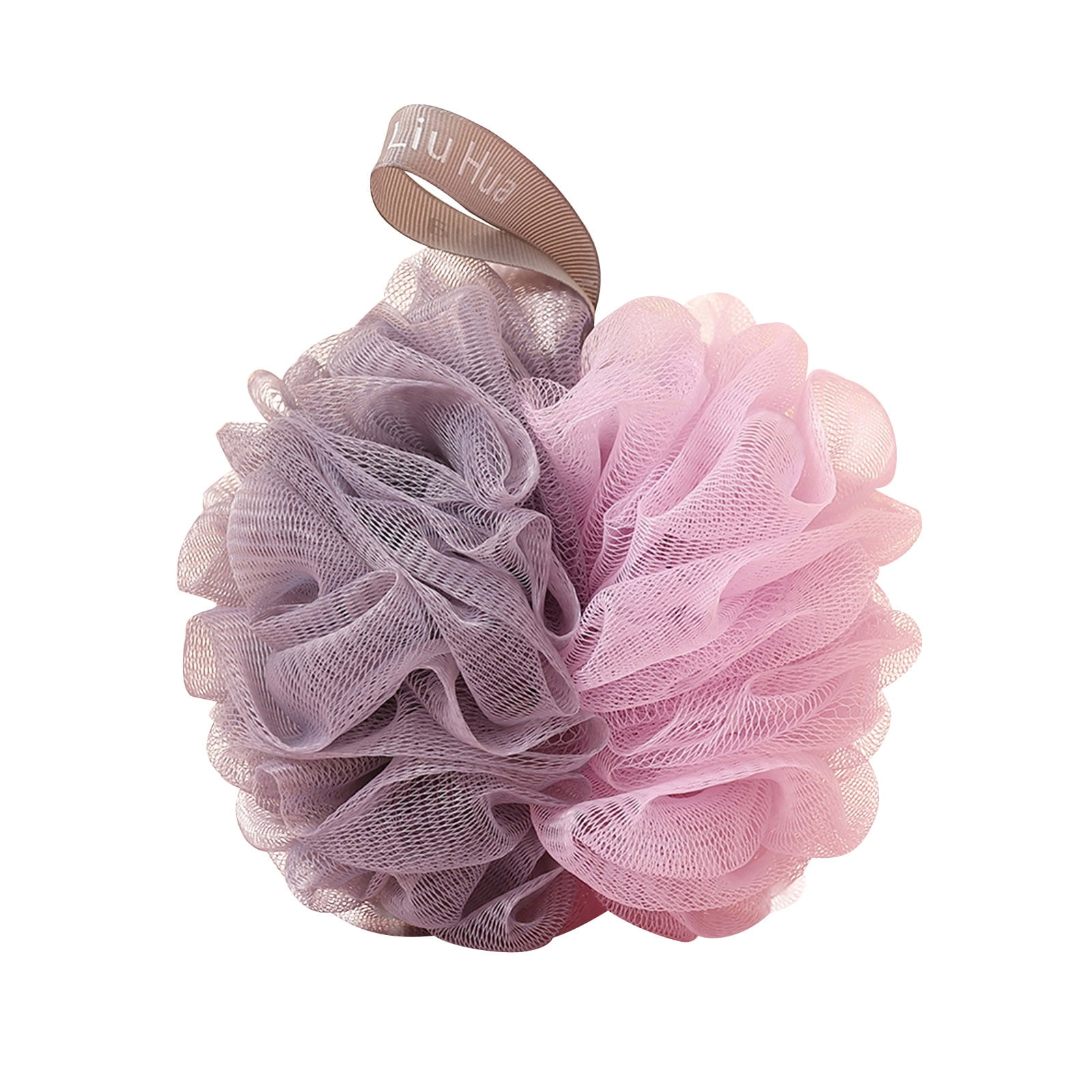 Kafsov Exfoliating Bath Shower Sponge with Mesh Brush, Gentle Skin ...