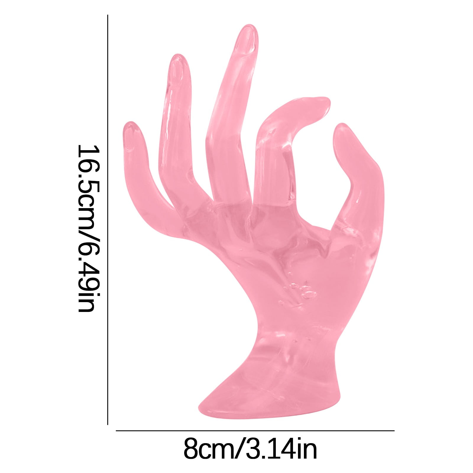 Kafsov Jewelry Display Stand, Hand Model Bracelet and Ring Storage Prop ...