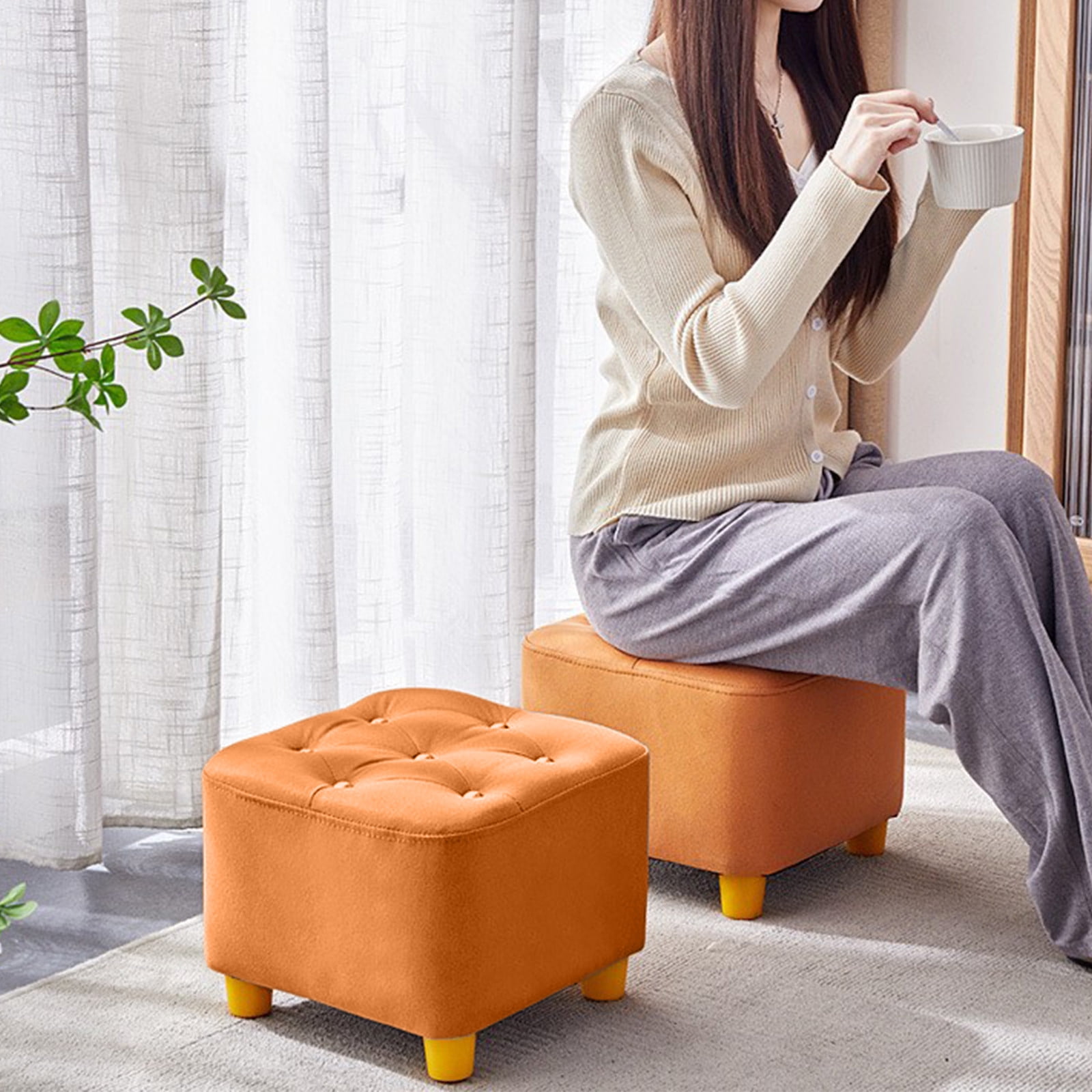 Kafsov Multifunctional Wheeled Low Stool for Home, Office, and Craft ...