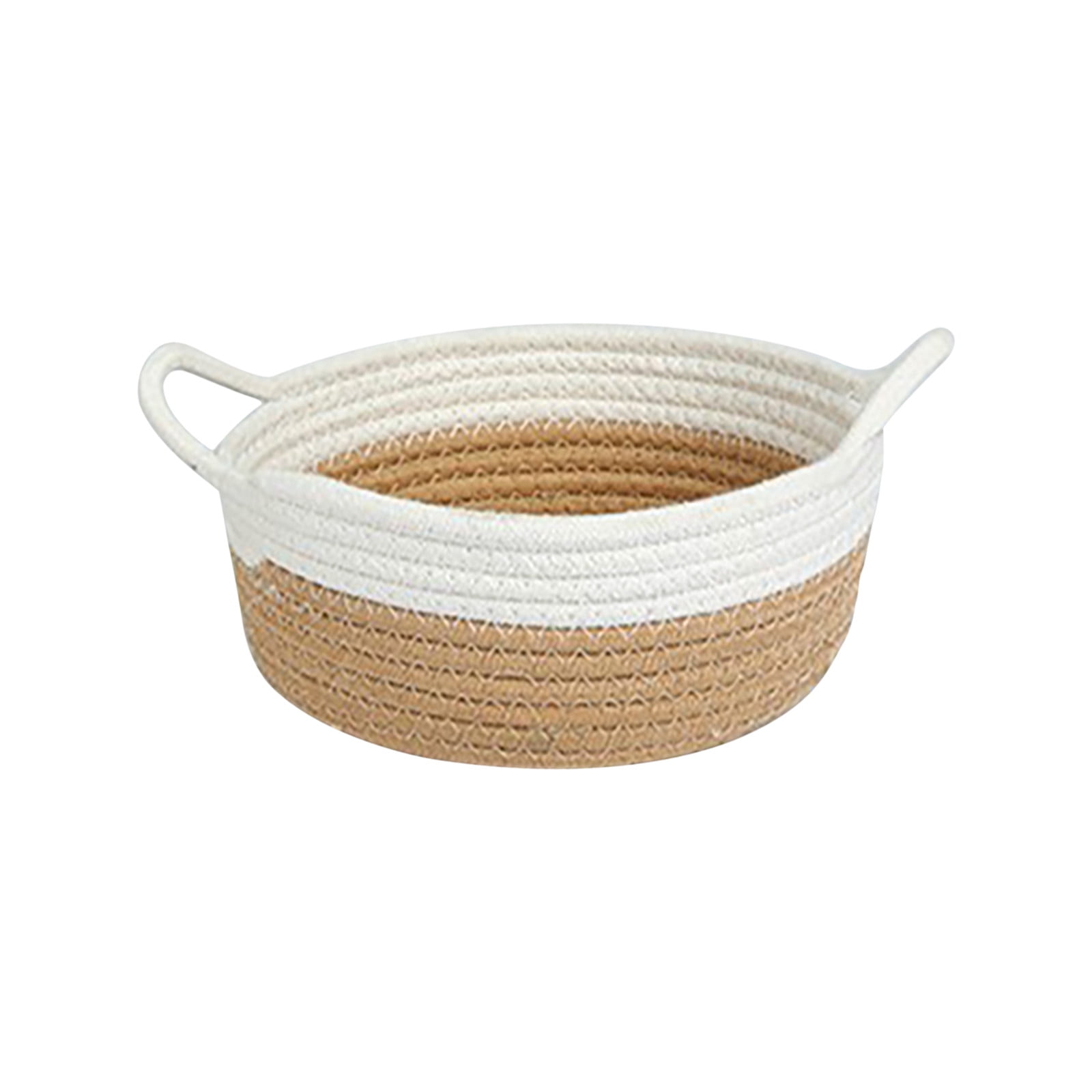 Kafsov Woven Cotton Rope Basket, Perfect for Laundry, Living Room ...