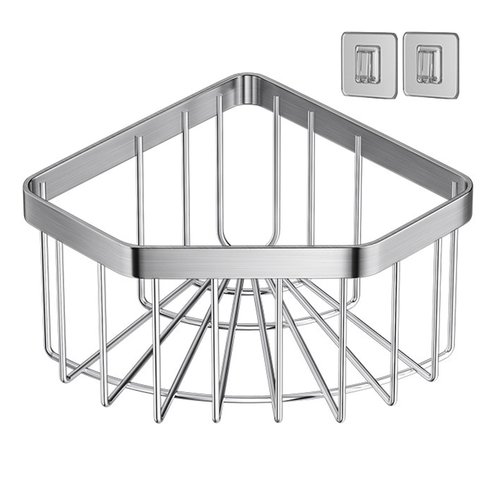 Kafvhsty Corner Sink Caddy Sponge Holder Hollow Design Strong Load ...