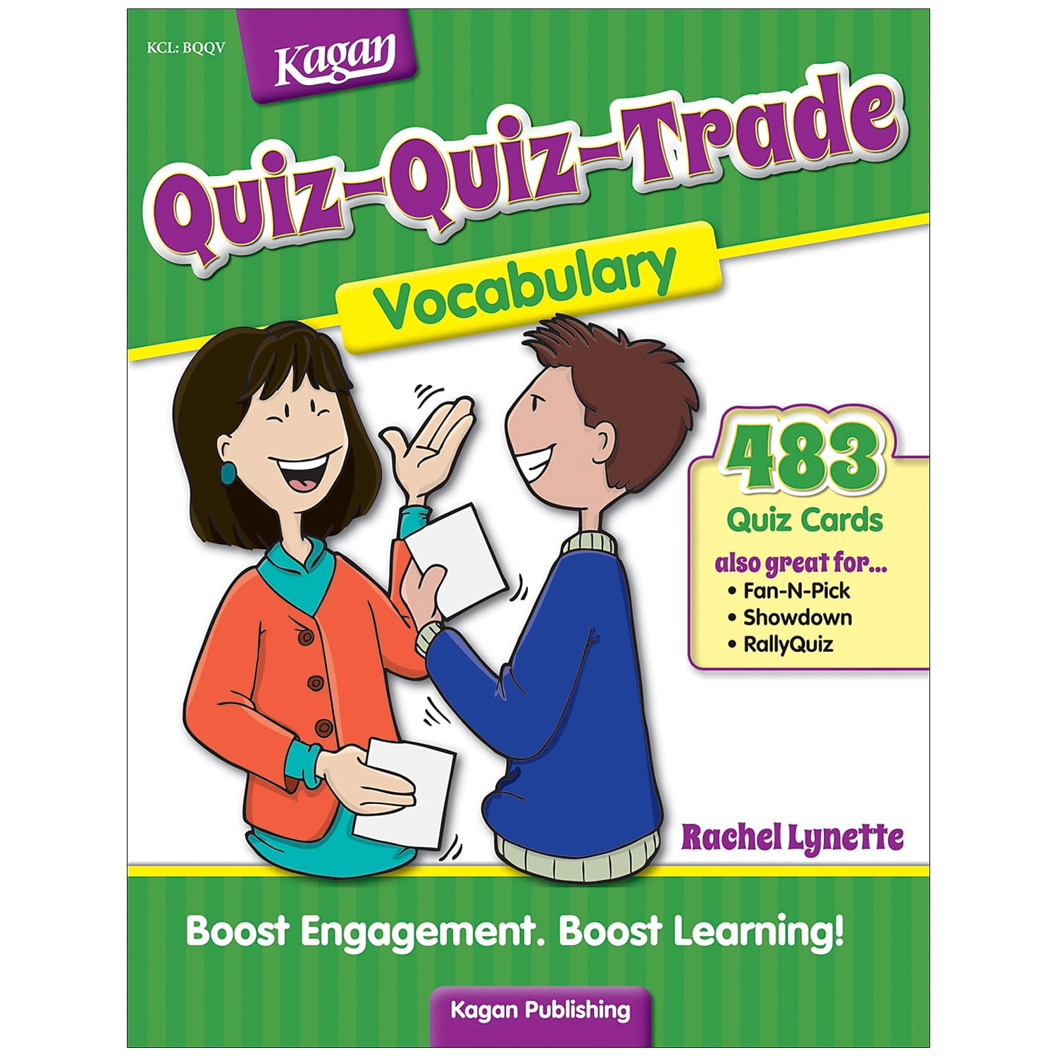 Kagan Publishing KA-BQQV Quiz-Quiz-Trade Vocabulary - Grade 2-6 ...