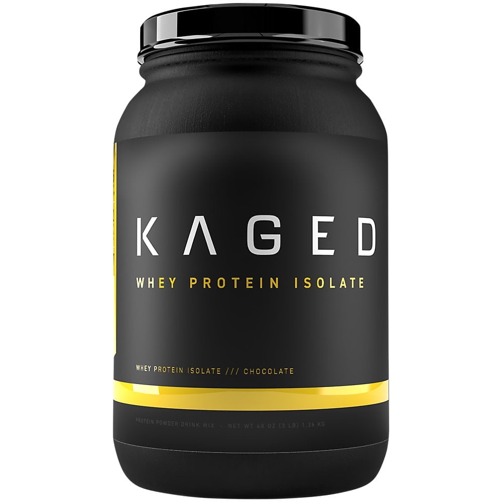 Kaged Single Serving 100% Whey Protein Isolate Powder for Muscle ...