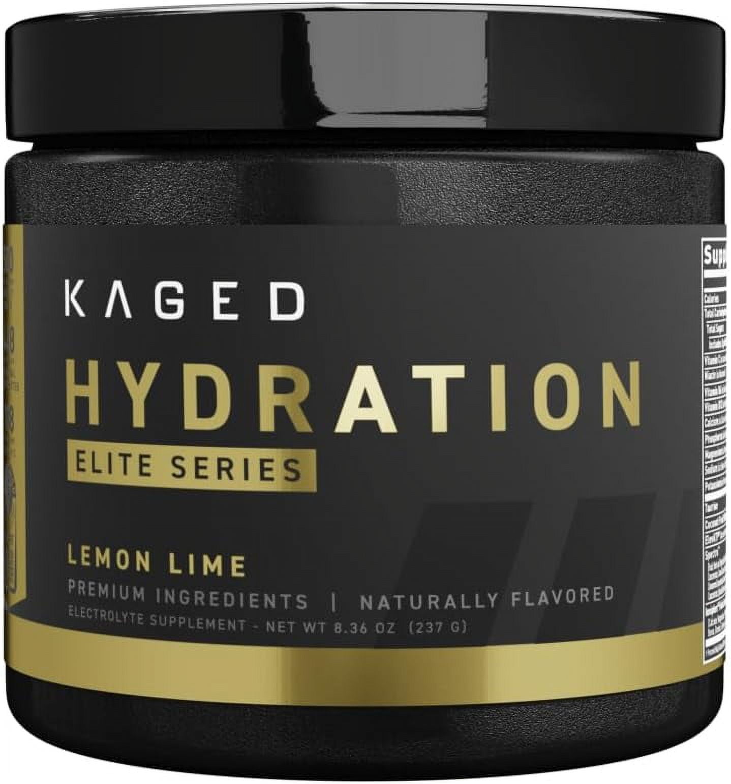 Kaged Electrolytes, Hydration Elite, Premium Electrolyte Powder ...