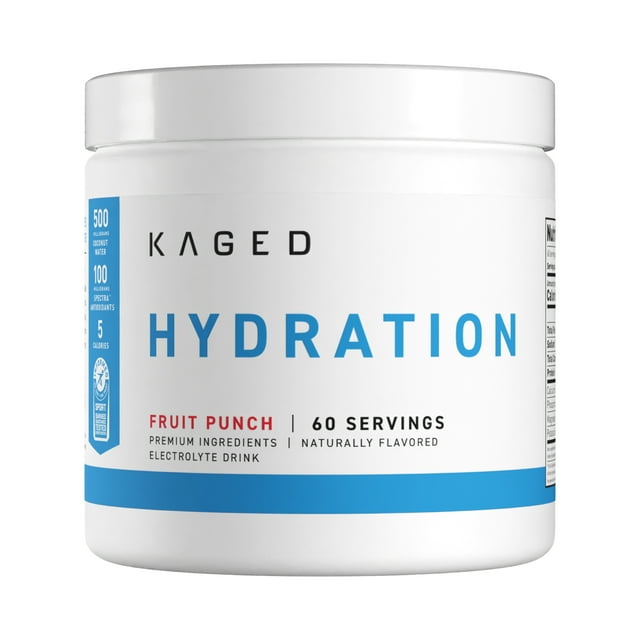 Kaged Hydra-Charge Hydrate Power Electrolyte Powder for Adults, Dehydration & Increased ...