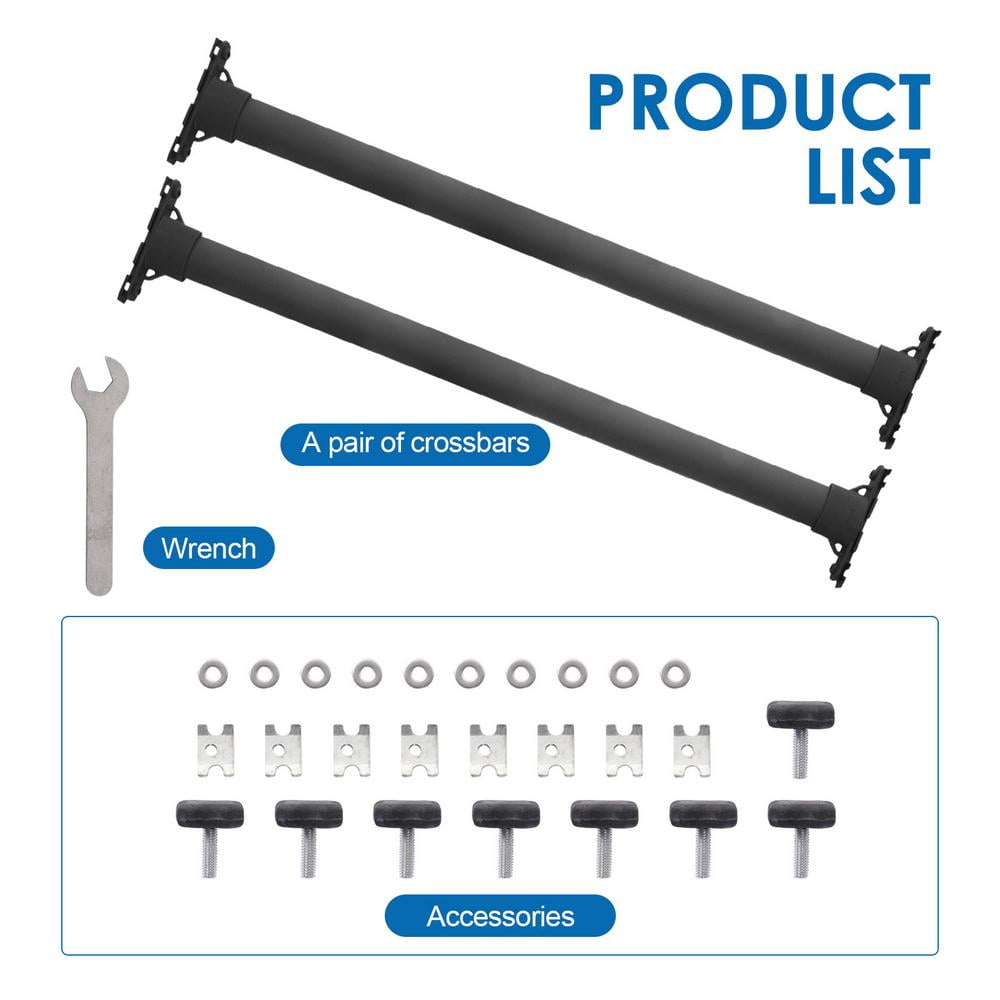 Kagrote Car Racks for Roof Aluminum Cargo Carrier Car Luggage Rack ...