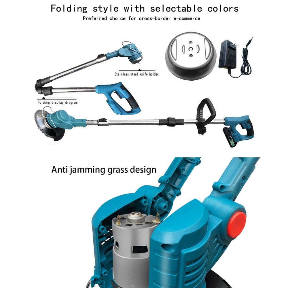 Kagrote Cordless Grass Shear & Shrubbery Trimmer - Rechargeable ...