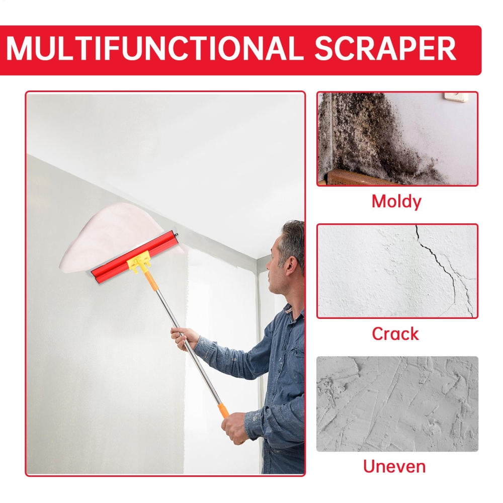 Kagrote Drywall Scraper Tools with 10-31.5inch Replaceable Blades ...