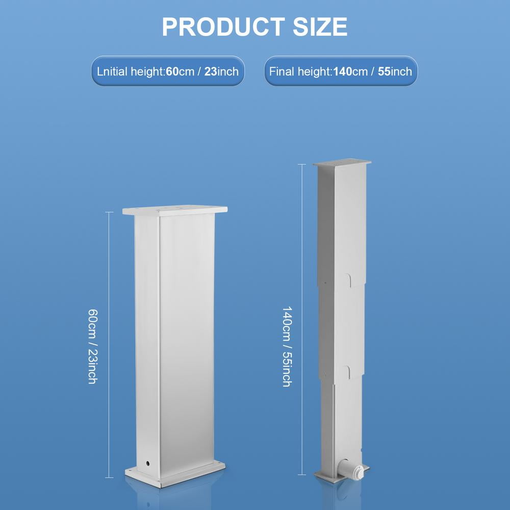Kagrote Electric Lifting Column Rv Adjustable Table Legs Base Mount ...