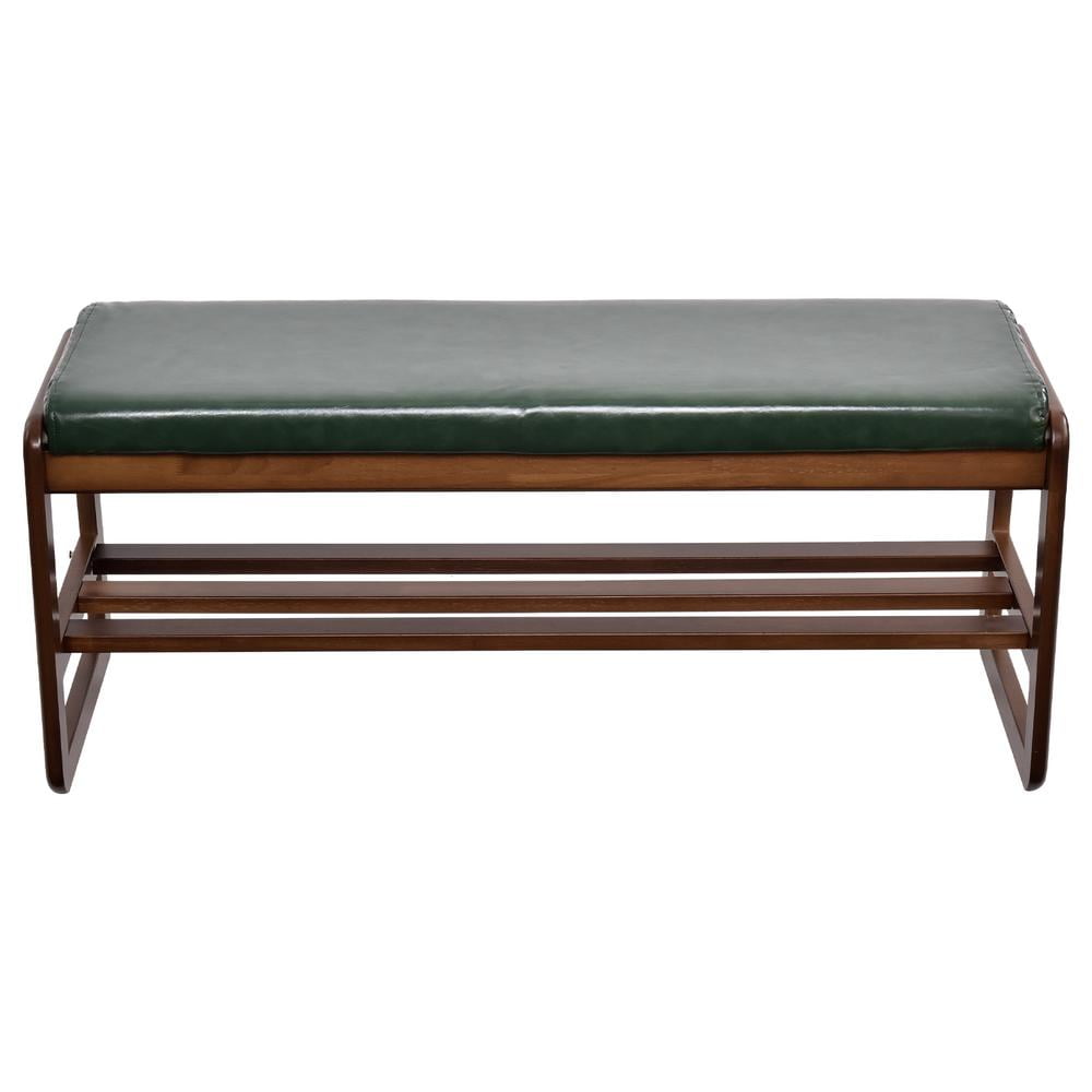 Kagrote Modern Entryway Bench Shoe Changing Bench Seat Shoe Bench Rack ...
