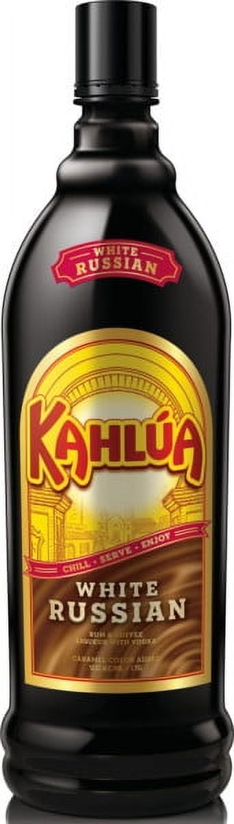 Kahlua Ready to Drink White Russian with Rum and Coffee Liqueur, 1.75 L ...
