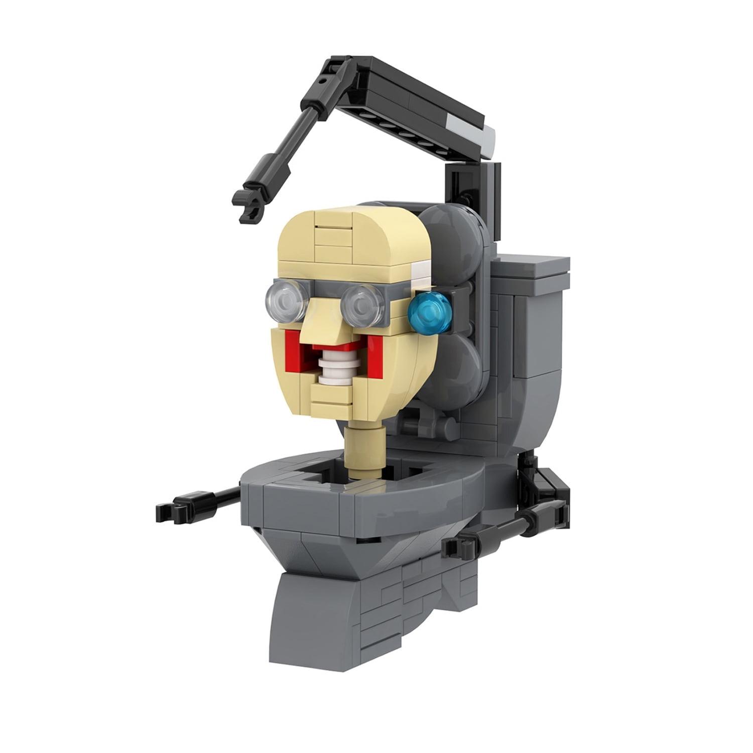Kahopy Skibidi Toilet Action Figure Building Block Set Speakerman and ...
