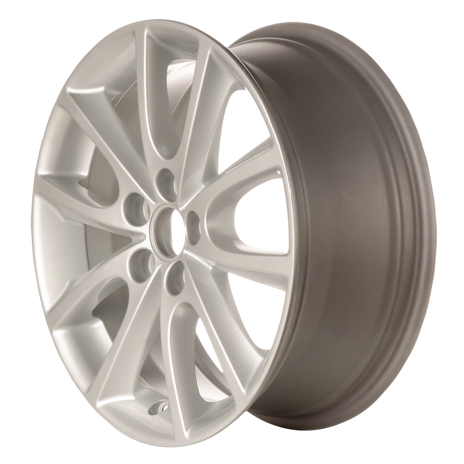Kai 16 X 6.5 Reconditioned OEM Aluminum Alloy Wheel, All Painted Silver ...