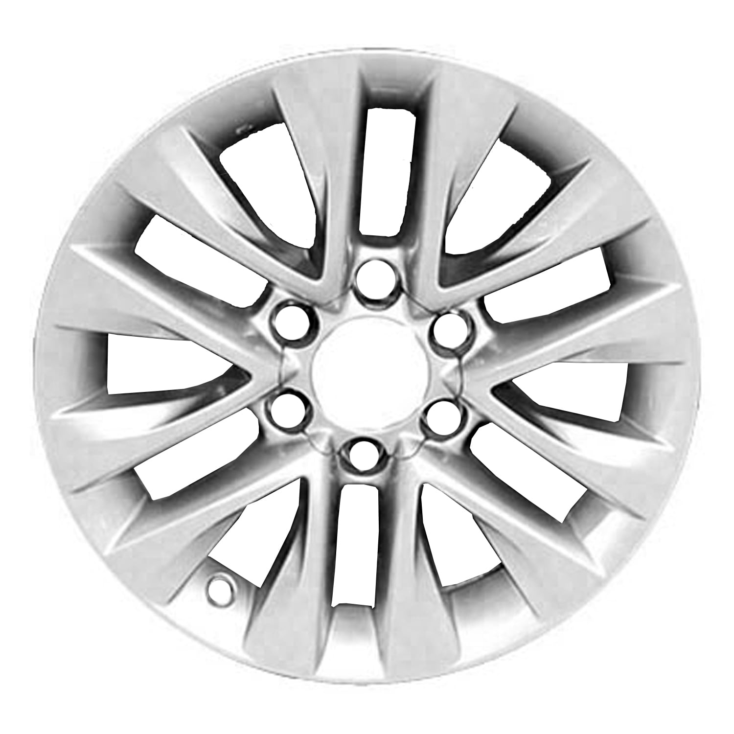 Kai 18 X 7.5 Reconditioned OEM Aluminum Alloy Wheel, All Painted Silver ...