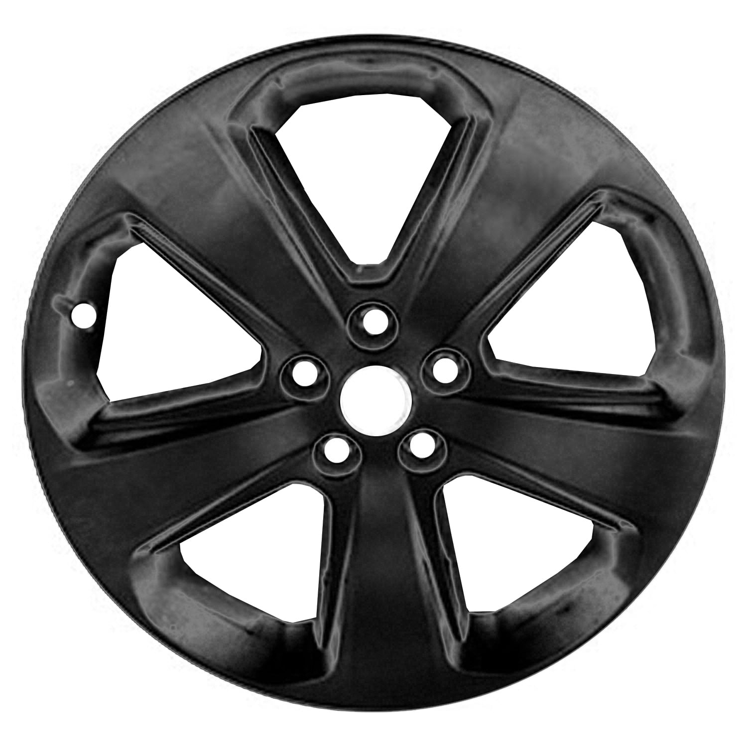 Kai 18 X 7 Reconditioned OEM Aluminum Alloy Wheel, All Painted Black ...
