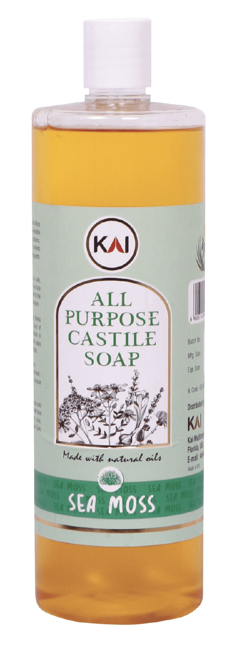 Kai All Purpose Pure Castile Soap | Natural and Multi-Surface Liquid ...