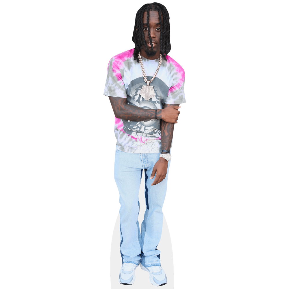 Kai Cenat Lifesize Cardboard Cutout Standee, Celebrity-Designed, High ...