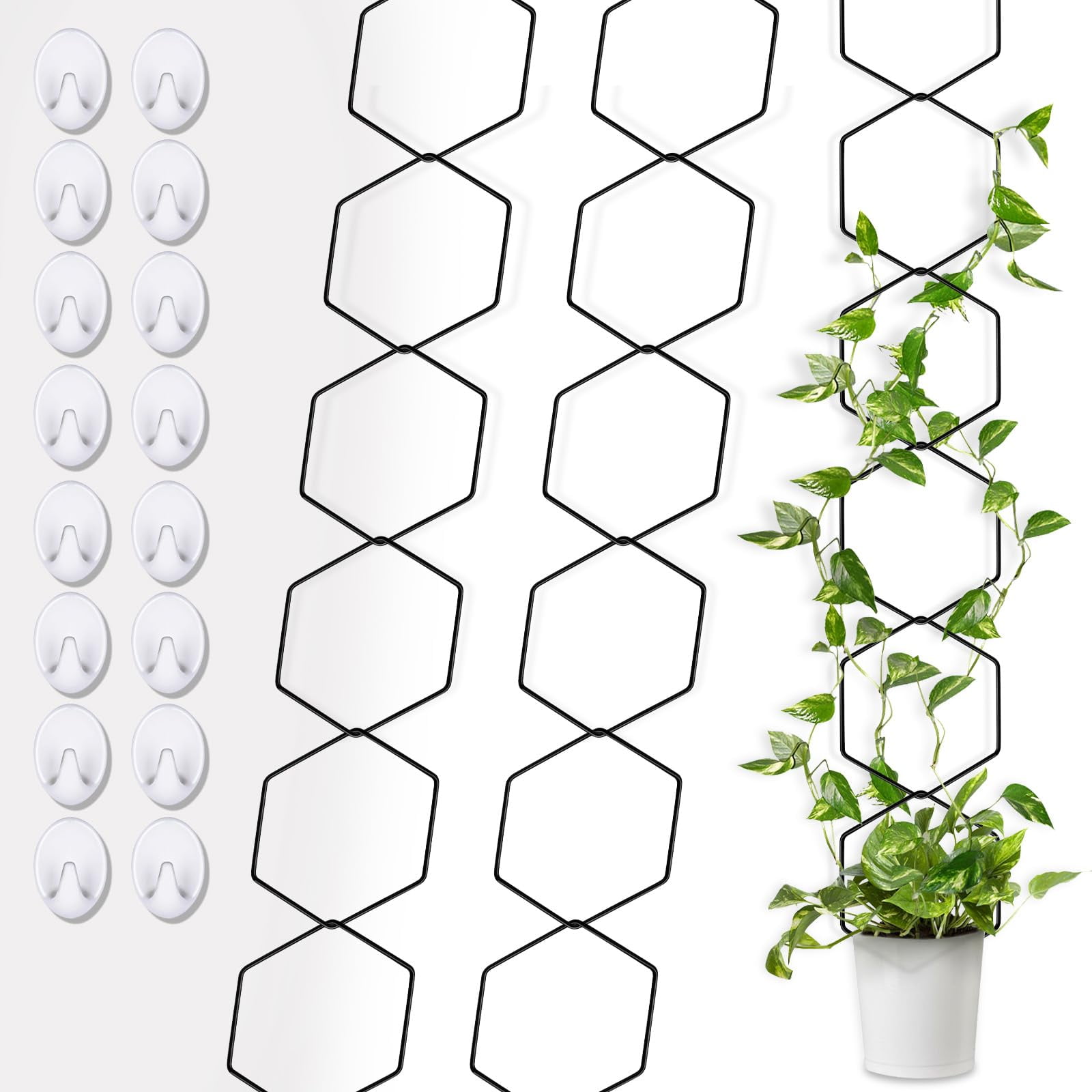 KaiCarnte Chain Trellis Climbing Plants Outdoor & Indoor-Garden Wall ...