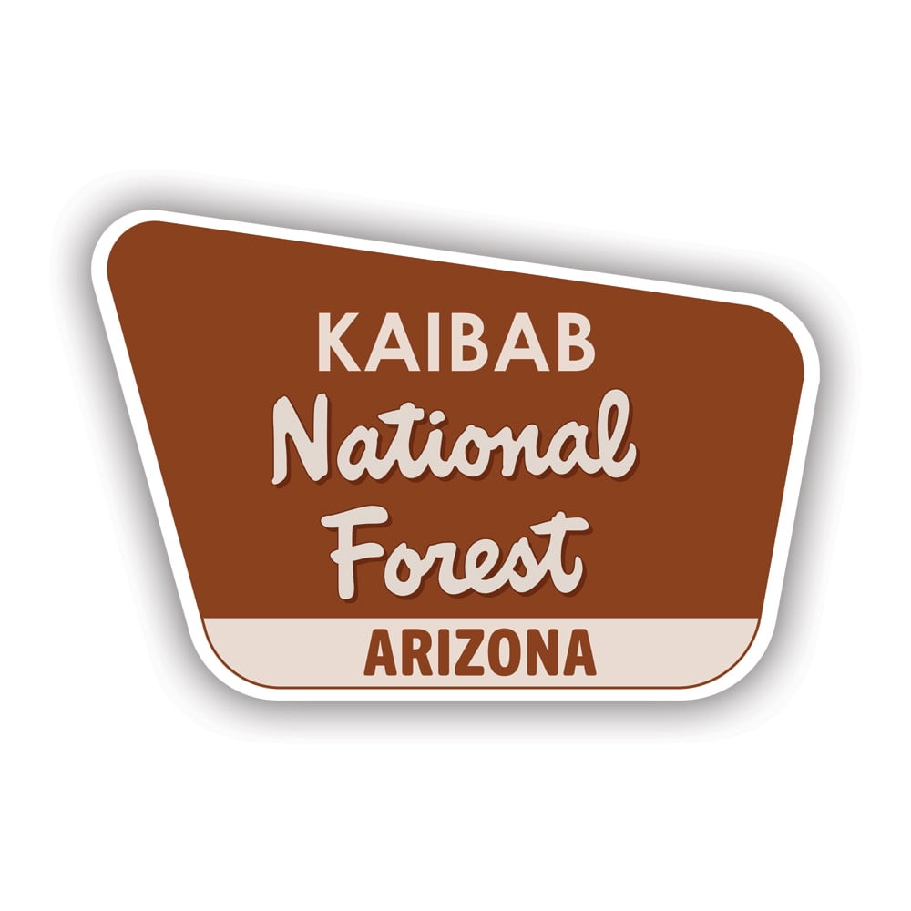 Kaibab National Forest Arizona az Sticker Decal - Self Adhesive Vinyl ...