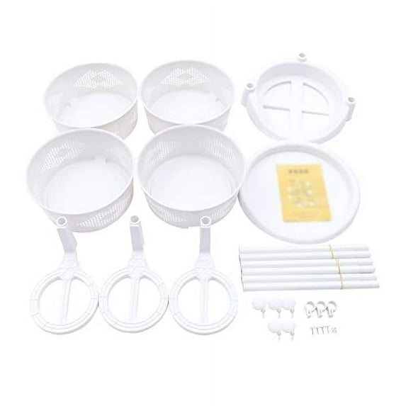 Kaibrite Rotating Kitchen Storage Rack, 4-Layer Revolving Basket Shelf ...
