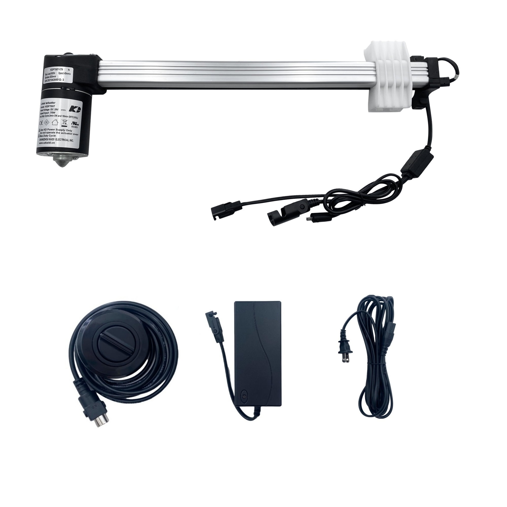 Kaidi Motor KDPT007-179 Linear Actuator Kit for Power Recliner Sofa ...