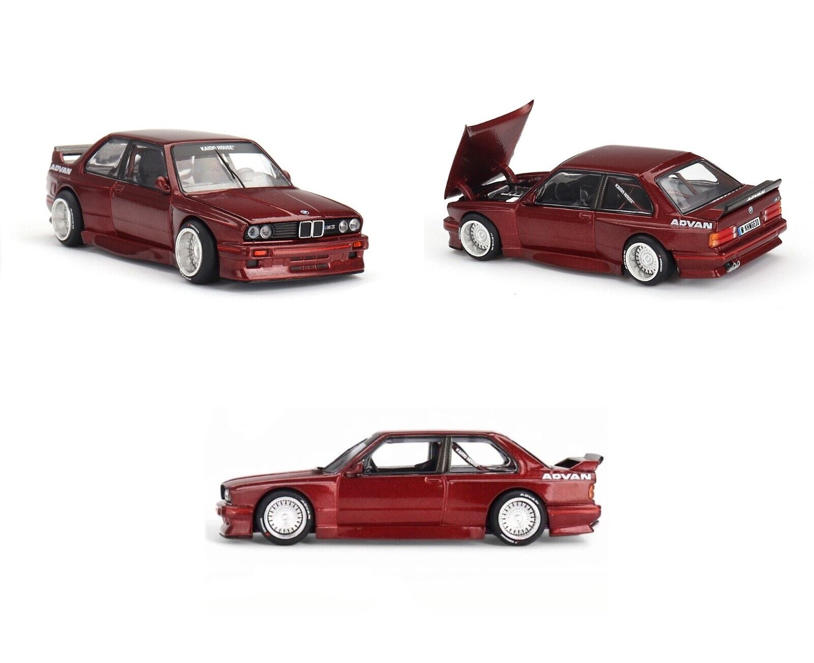 Kaido House x Mini GT 1:64 BMW M3 (E30) Kaido GT V1 M Red KHMG162 ...