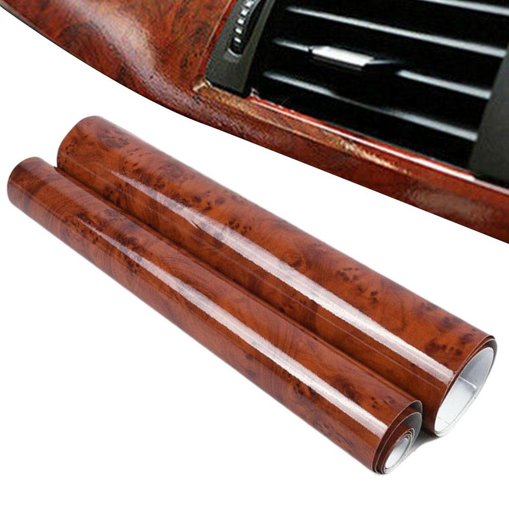 Kaigelin Do It YourCar Wrap High Glossy Wood Grain Automative Wrap ...