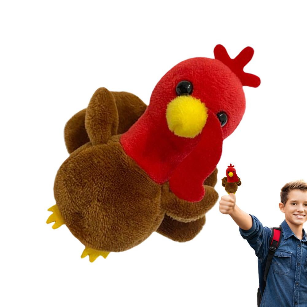 Kaigelin Finger Doll Turkey Doll Stuffed Animal Hand Puppet Interactive ...