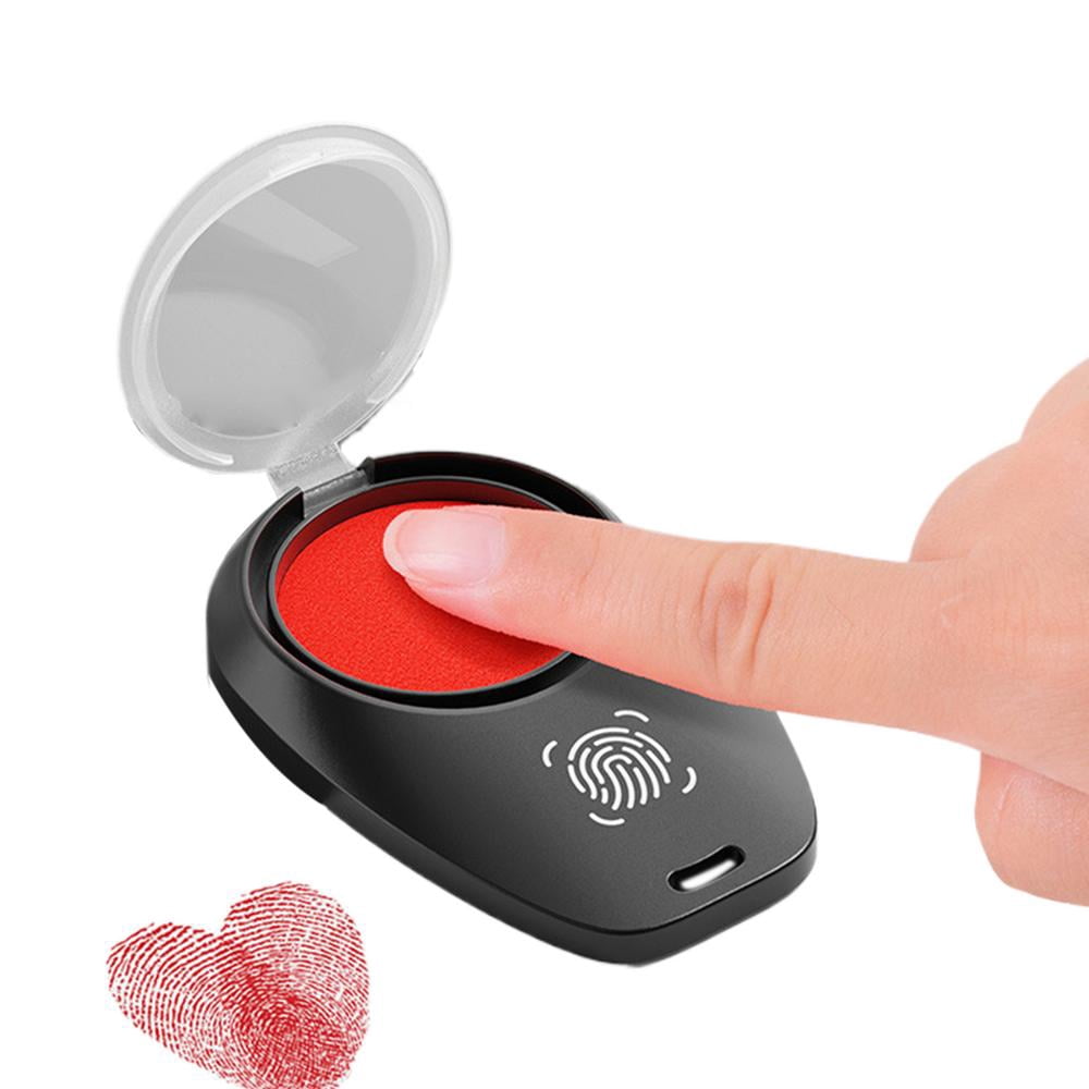 Kaigelin Fingerprint Ink Portable Fingerprint Pad Waterproof Stamp Ink ...