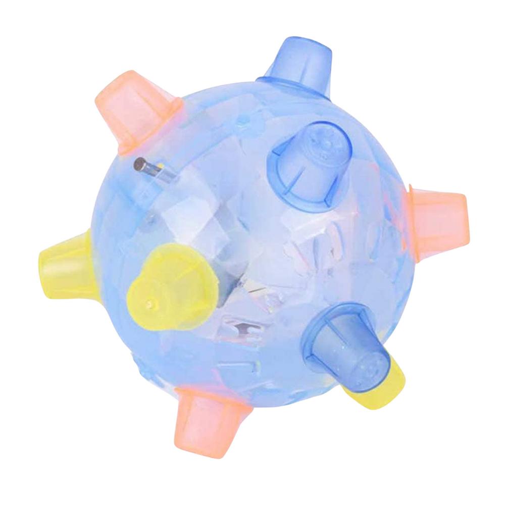 Kaigelin Flashy Sensory Ball Toy Cute Sensory Ball Toy Durable Light up Jumping Ball Dancing ...