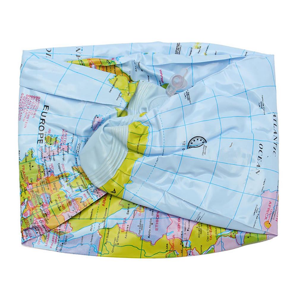 Kaigelin Inflatable Globe Ball PVC Earth Blow Up World Globe 16 Inch ...