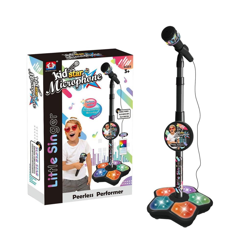 Kaigelin Portable Karaoke Machine Singing Toy with Adjustable Height ...