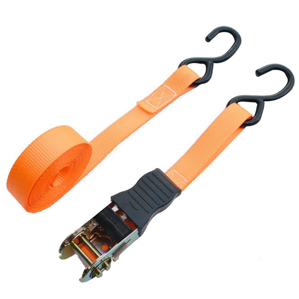 Kaigelin Ratchet Tie Down Straps with Hook Heavy Duty Ratchet Straps ...