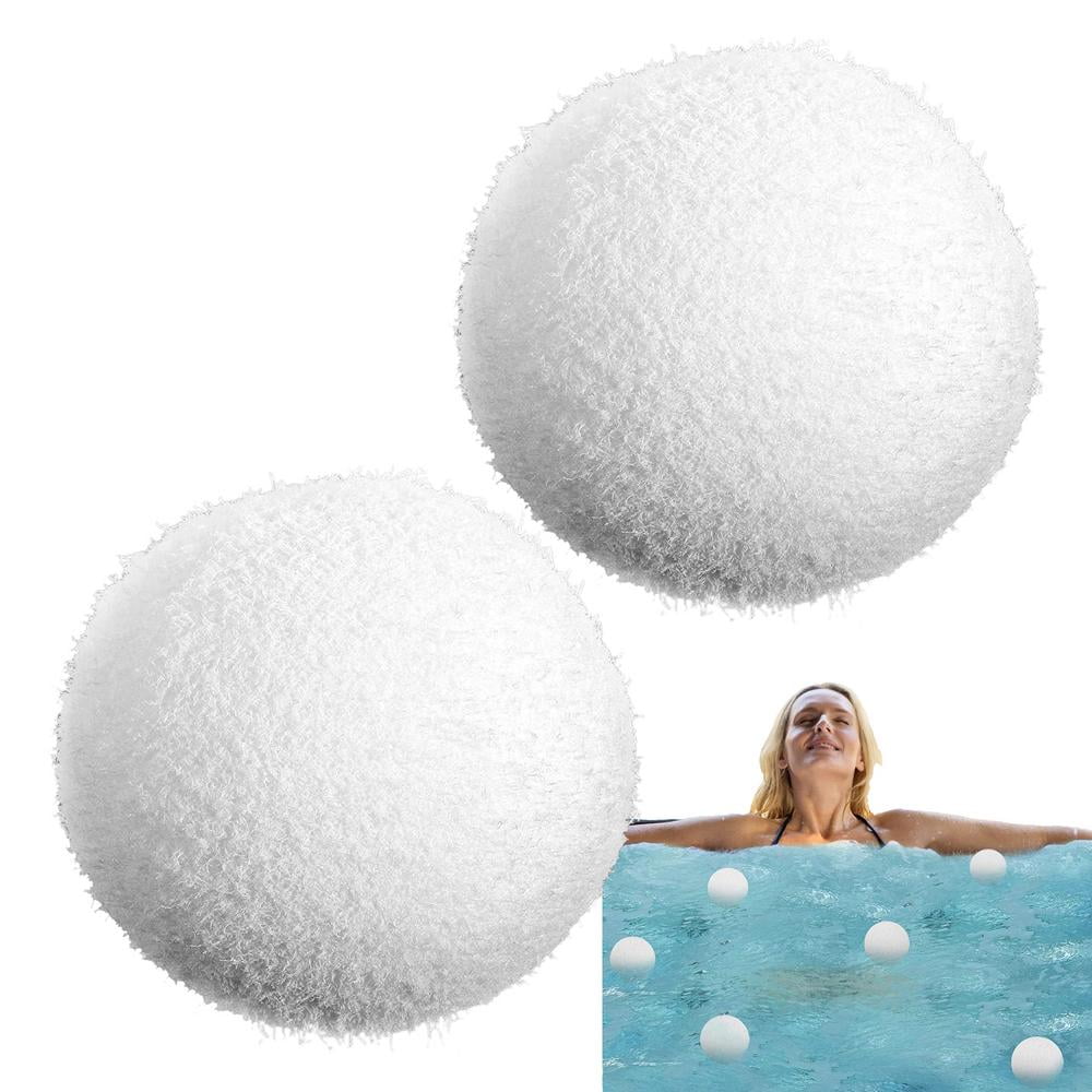 Kaigelin Scumball for Hot Tub Ice Bath Scum Absorber 2X Reusable Scum ...