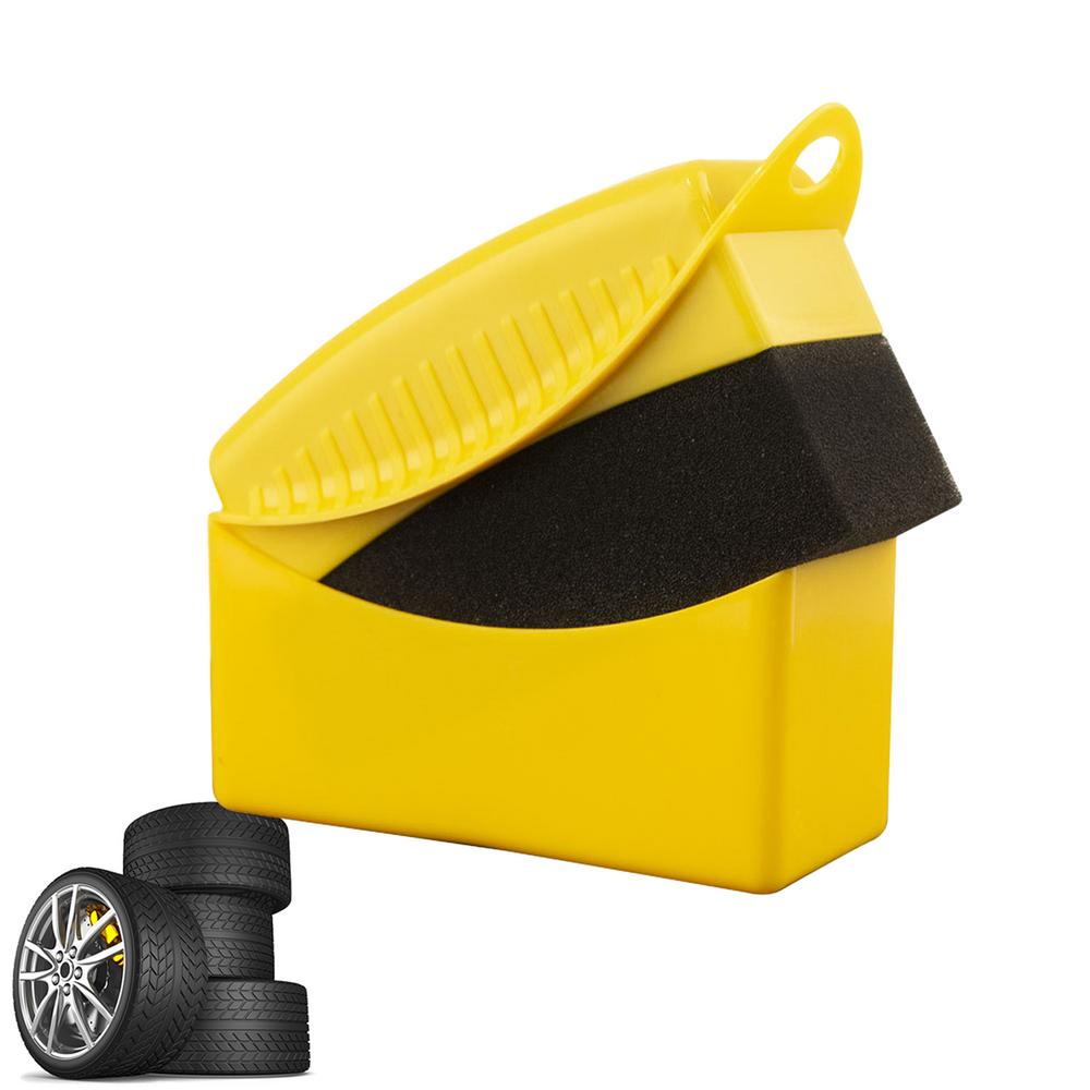 Kaigelin Tire Sponge For Car Detailing Tire Dressing Sponge Applicator ...