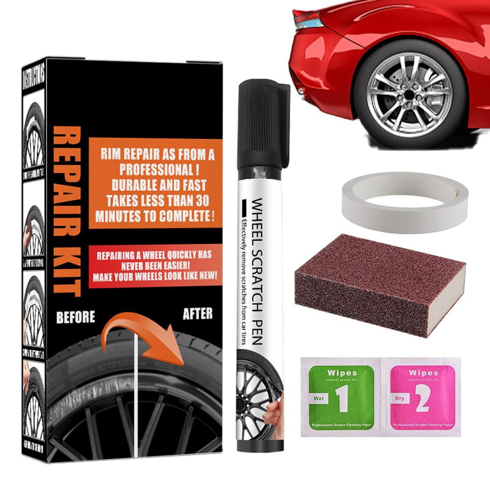 Kaigelin Wheel Rim Scratch Repair Automotive Black Alloy Wheel Rims ...