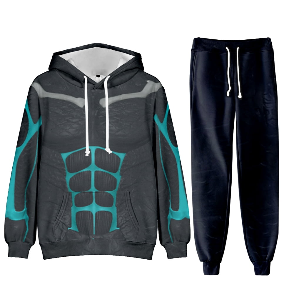 Kaiju No.8 Cosplay Merch Hoodies Set Women Men Fashion Casual Long ...
