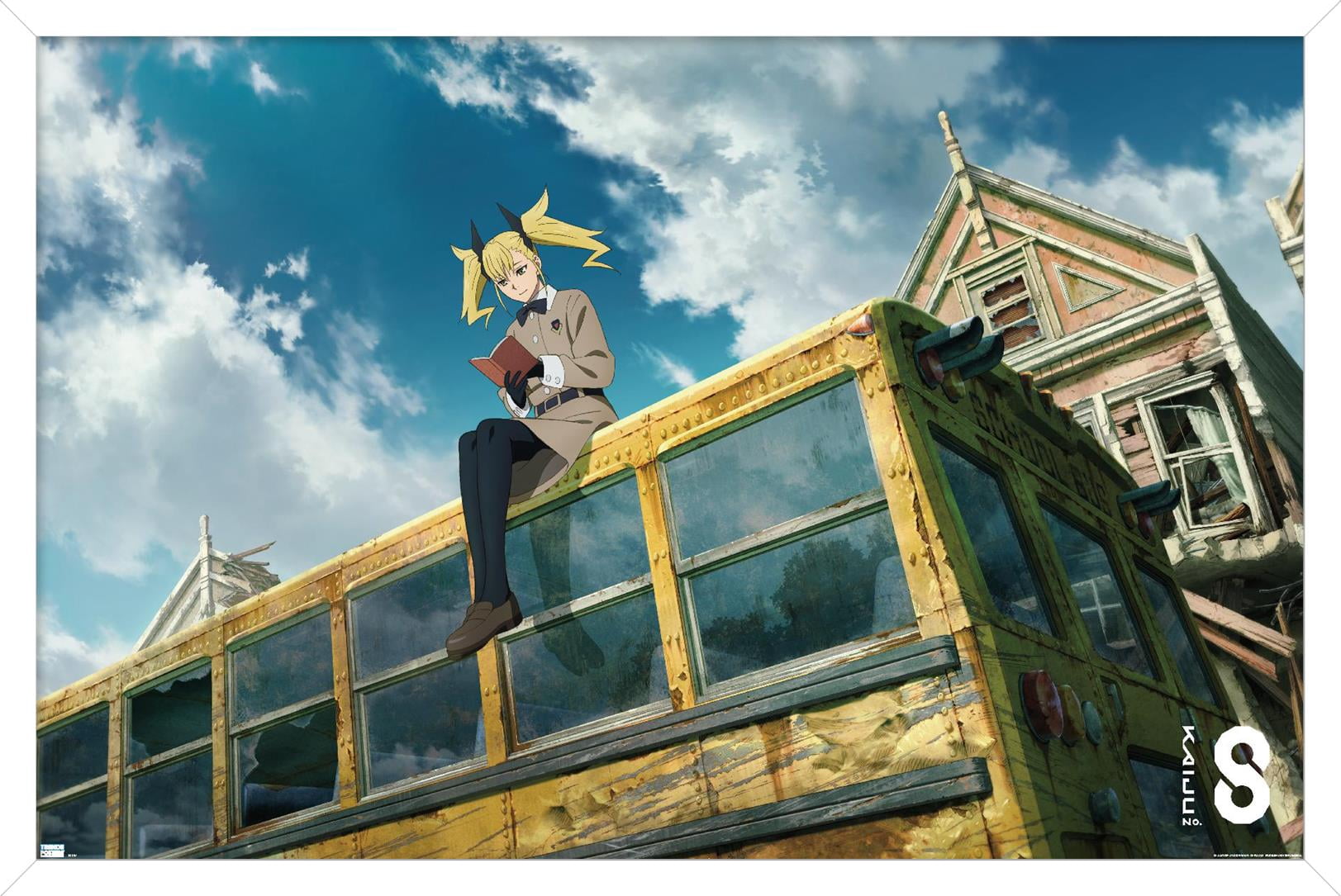 Kaiju No. 8 - Kaiju Hyakkei Visual 2 Wall Poster, 22.375" x 34" Framed ...