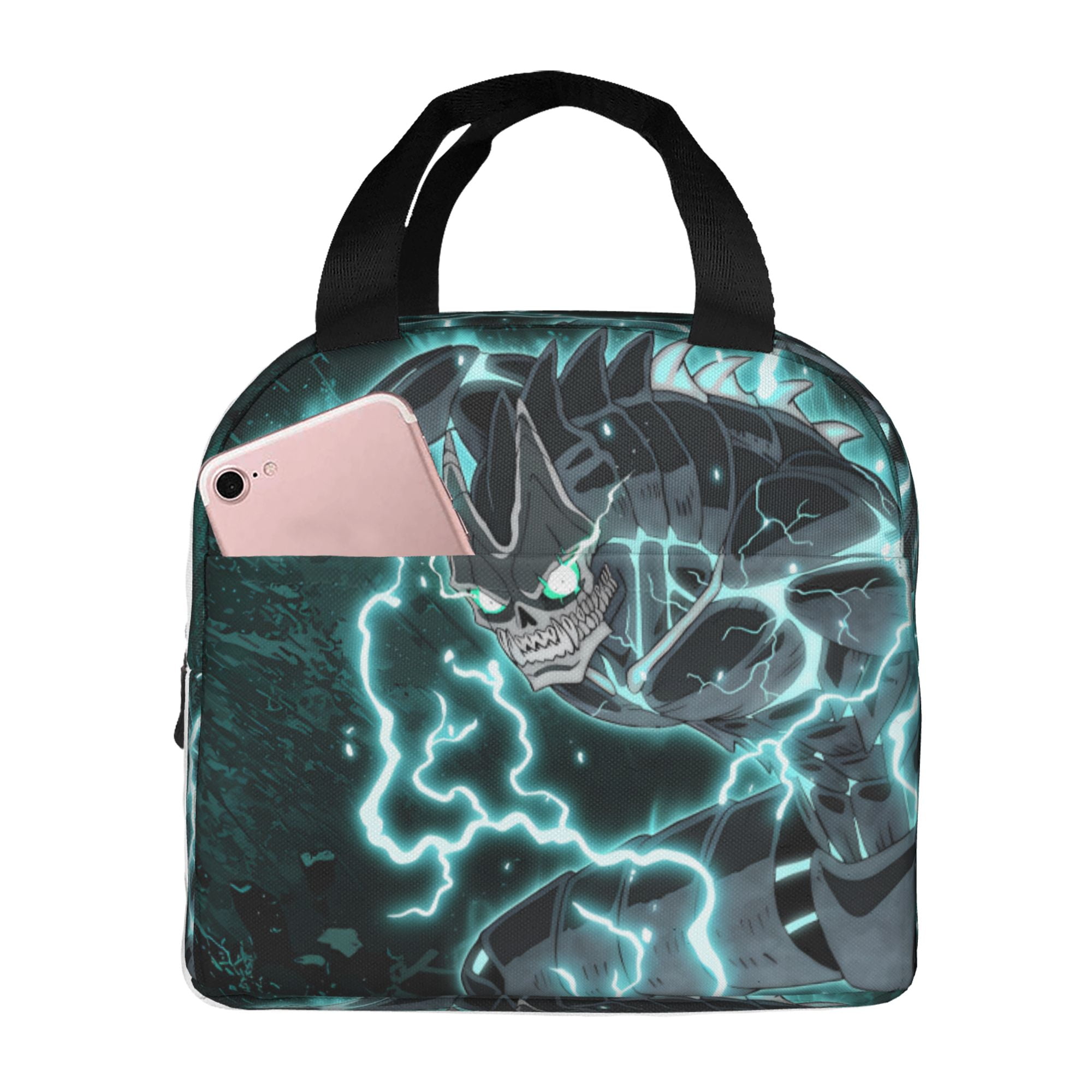 Kaiju No. 8 Lunch Bag Tote Bag Insulated Lunch Box Picnic Beach Fishing ...