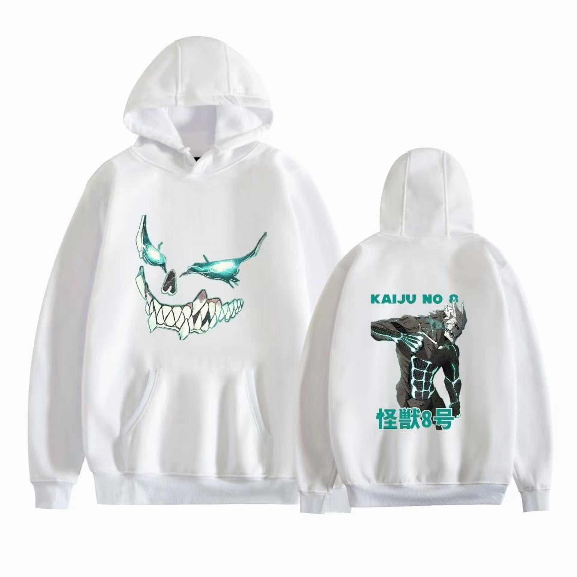 Kaiju No.8 Merch Hoodies New Logo Pullovers Cosplay Women Men Fashion ...