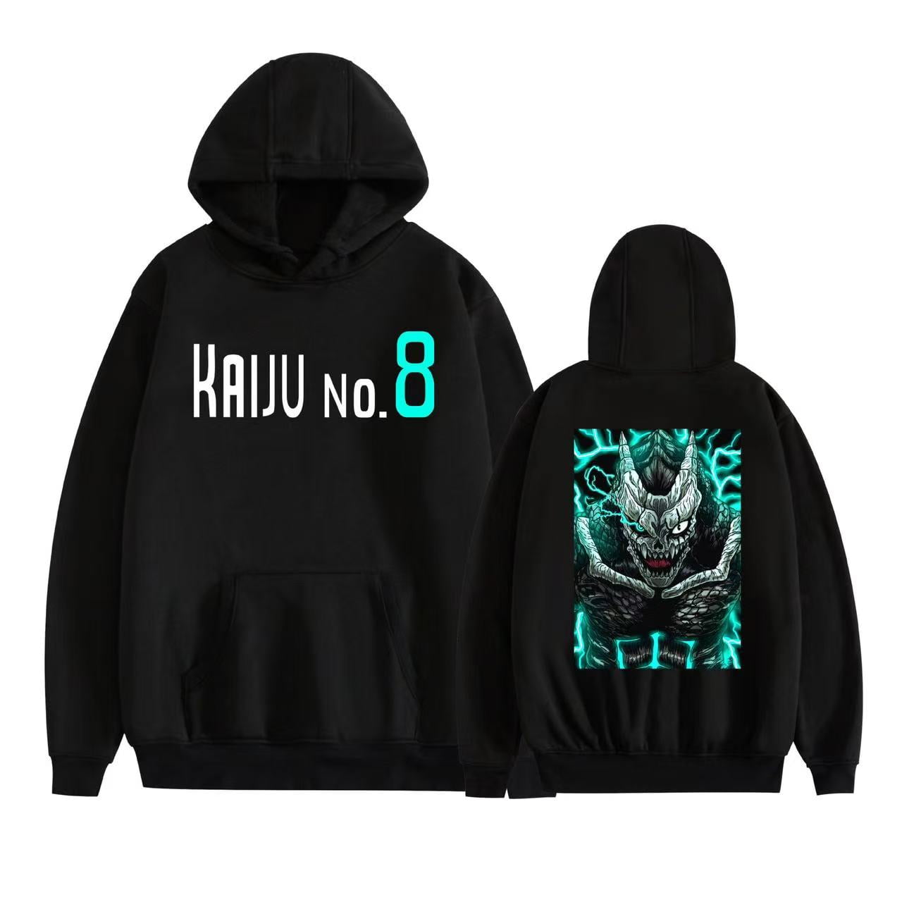 Kaiju No.8 Merch Hoodies New Logo Pullovers Cosplay Women Men Versatile ...