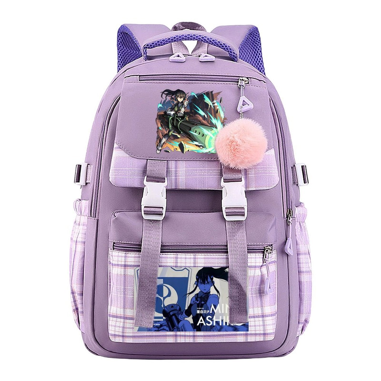 Kaiju No. 8 Schoolbag Unisex Large Capacity Adjustable Shoulder Strap ...