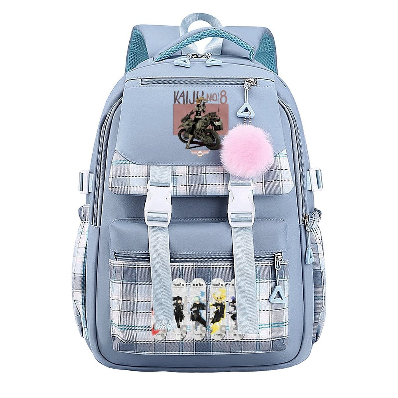 Kaiju No. 8 Schoolbag Unisex Large Capacity Adjustable Shoulder Strap ...